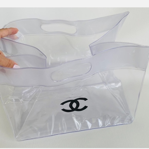 CHANEL | Bags | New Authentic Chanel Clear Tote Bag | Poshmark
